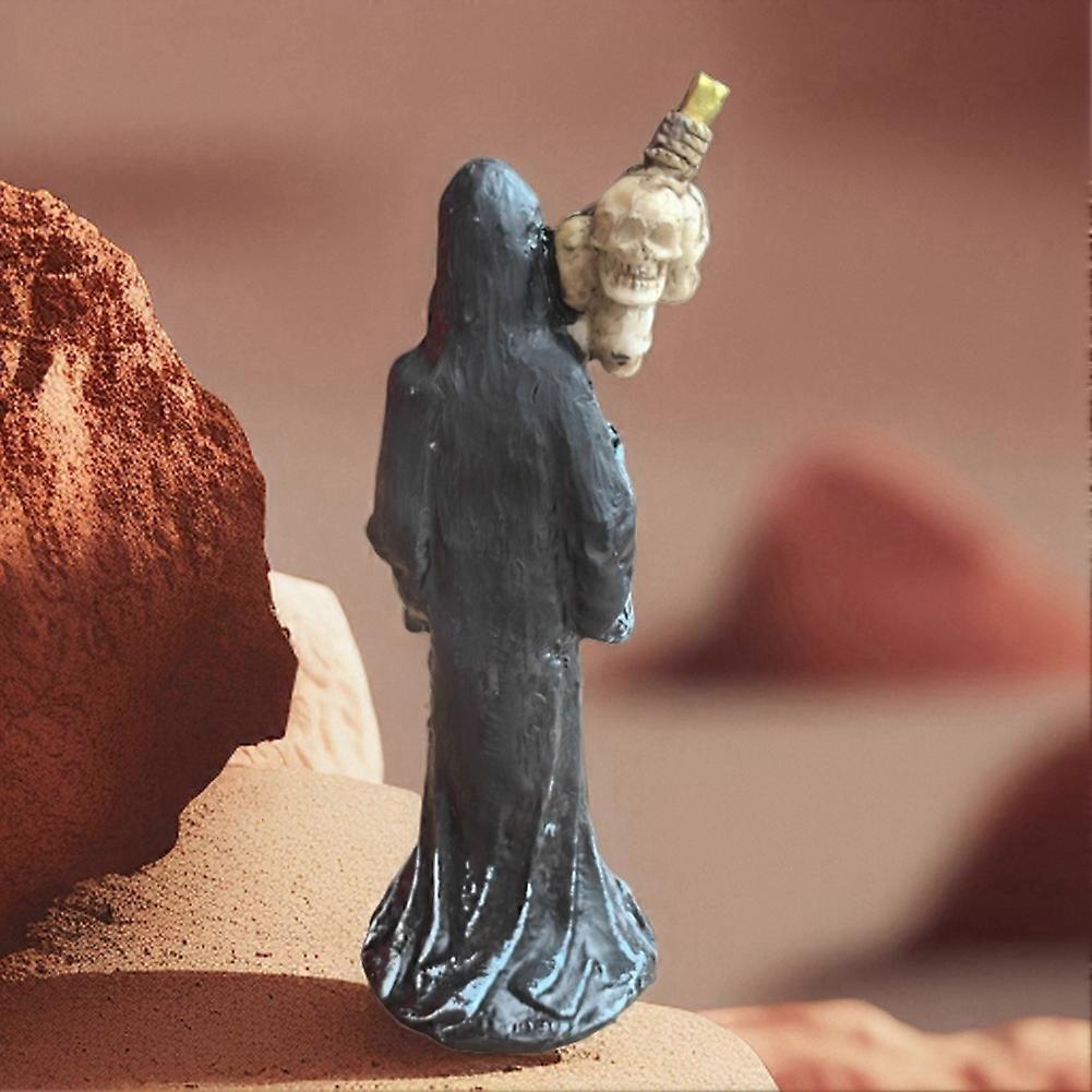 Holy Death Statue Standing Decorative Muerte Figurine Grim Reaper ...