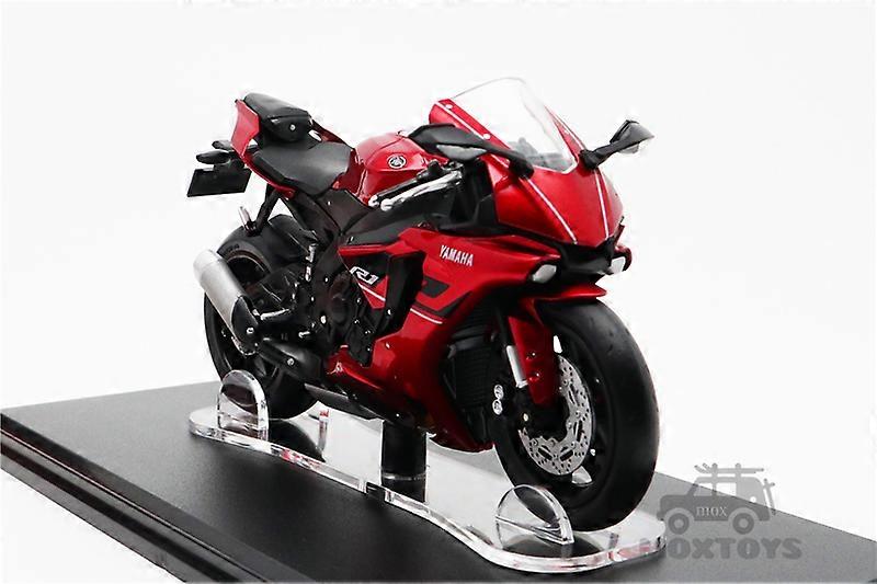 CM Model 1:18 2018/2019 YAMAHA R1 Red Black Diecast Motorcycle | Fruugo UK