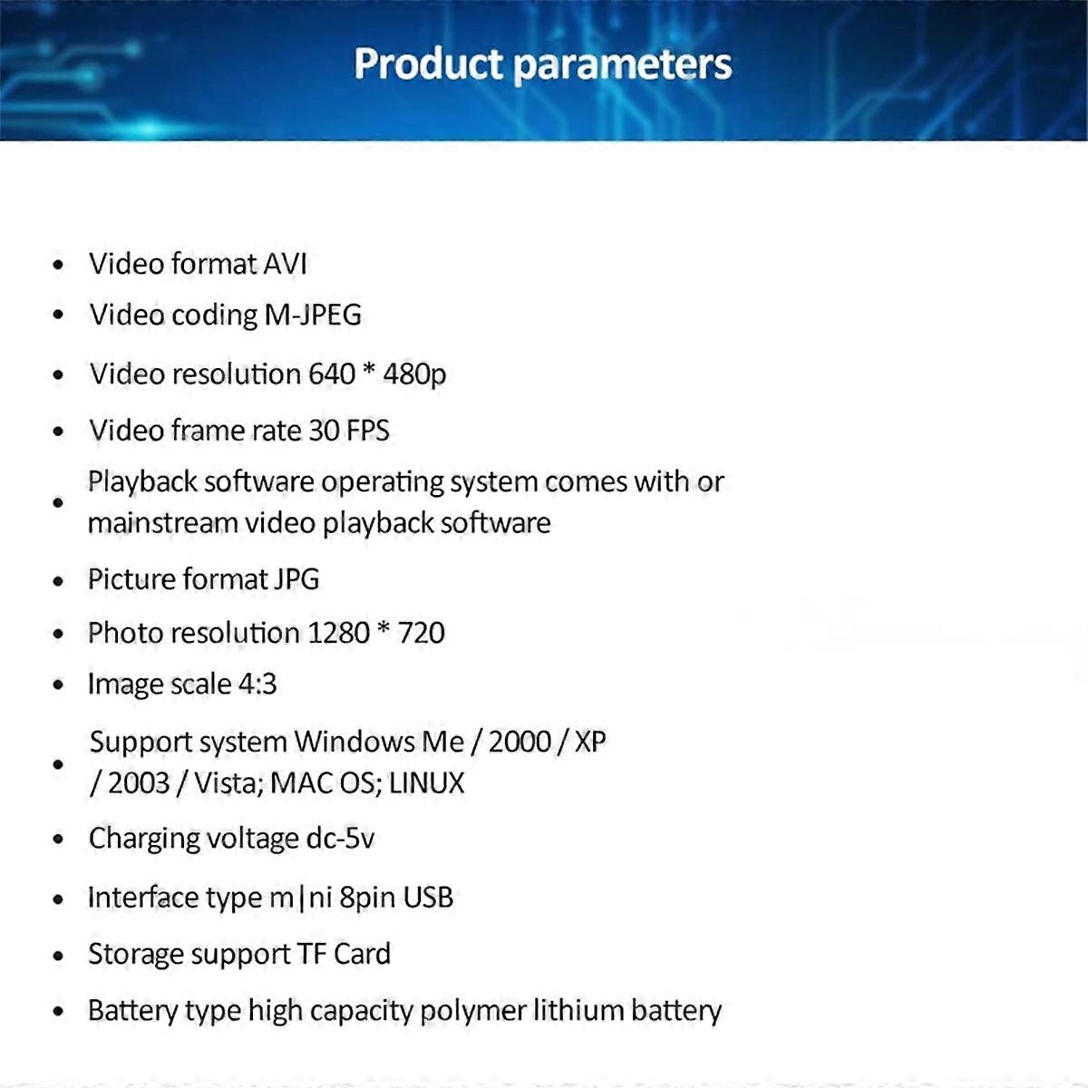 Mini Camera Camcorder 480P Mini DVR Camcorder Y2000 Portable Webcam ...