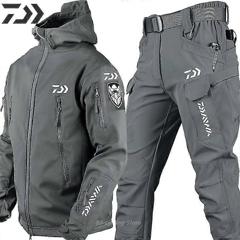 Men's Tactical Windproof Waterproof Jacket Special Forces Soft Shell ...