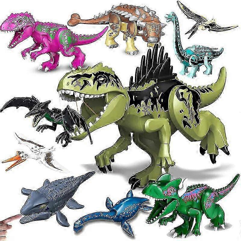 Dinosaur Building Blocks Toy Models Of Ancient Times Carnivorous ...