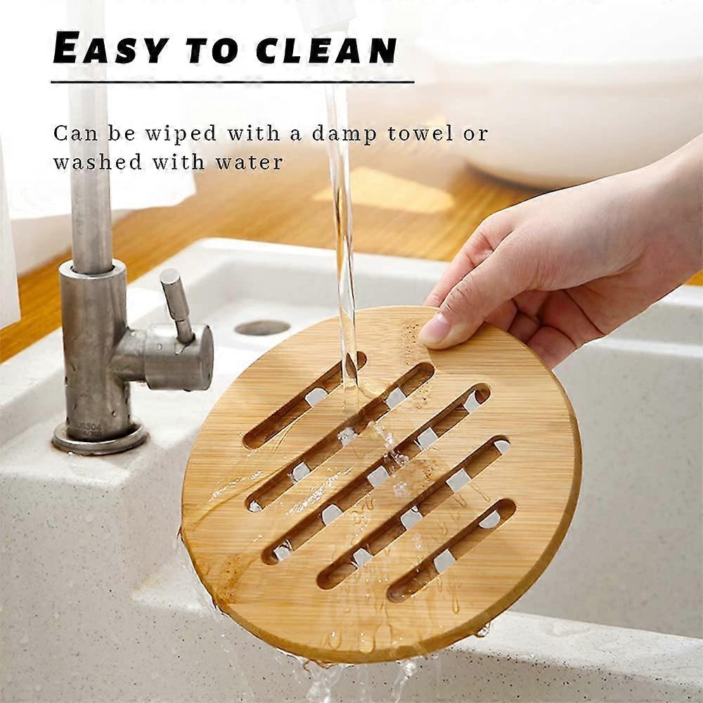 Trivets,Natural Bamboo Trivet, Bamboo Tray Trivet, Bamboo Placemat ...