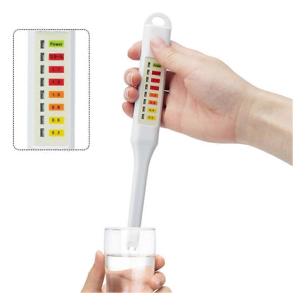 Salinity Tester Food Salt LED Detector ABS Easy Operate Portable ...