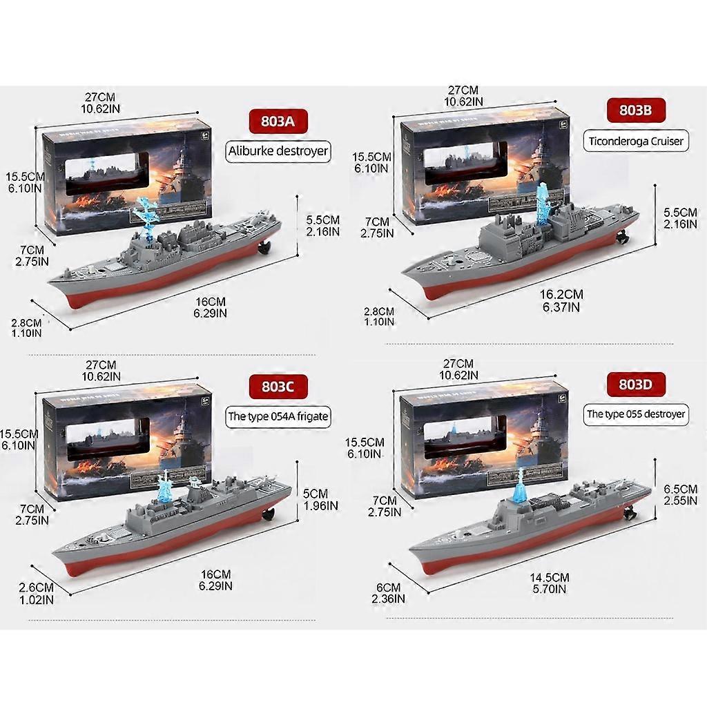 Remote Control Boat Mini Speed Boat Realistic Cruisers Model Teenager ...