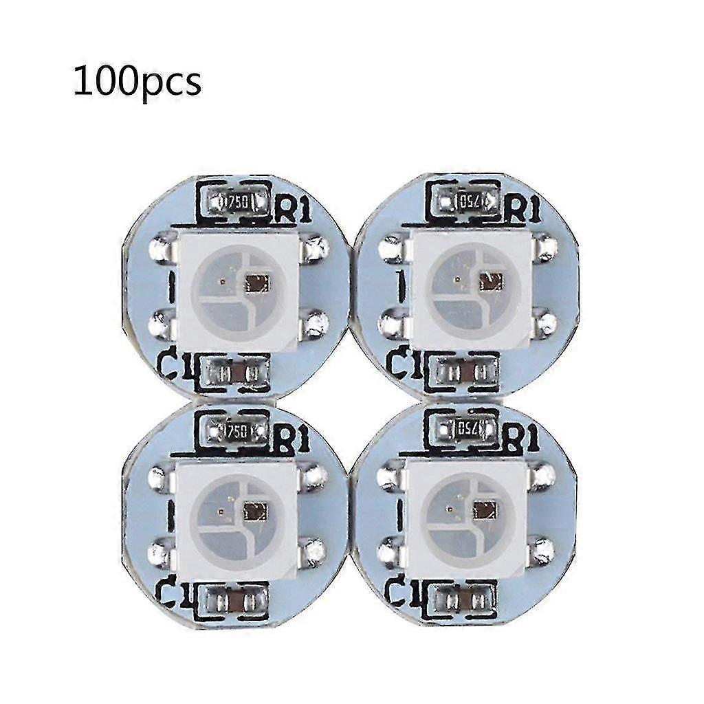 100pcs Ws2812b Smart Rgb Led Strip 5050 Addressable Smd Great Pixel ...