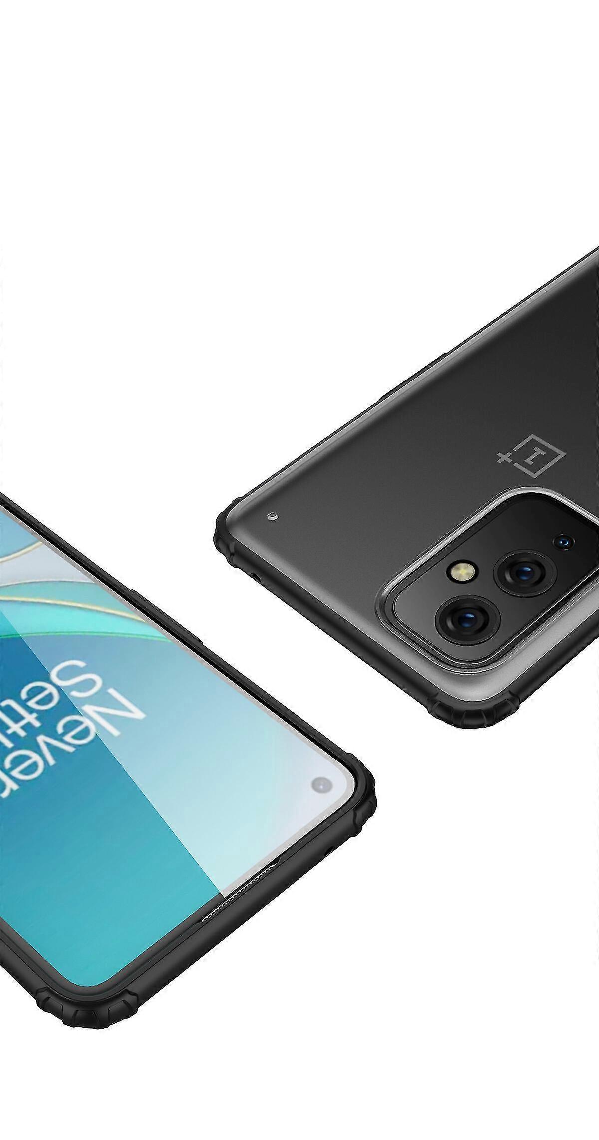 Case For Oneplus 9 Transparent Bumper Matte-finish All-round Protection ...