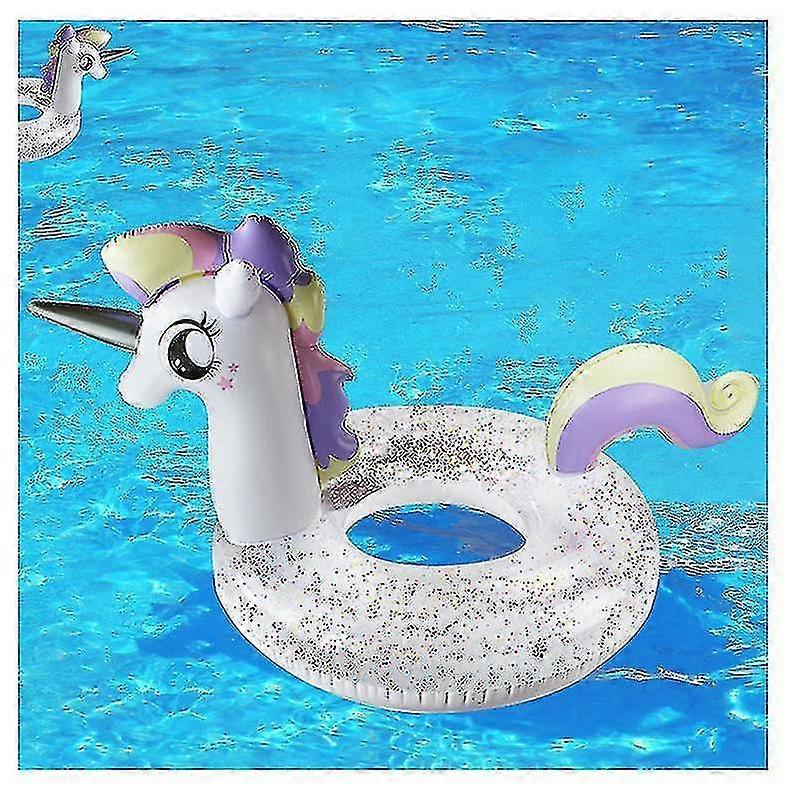 Inflatable Unicorn Baby Swimming Pool Floats Pool Floaties Toddler ...