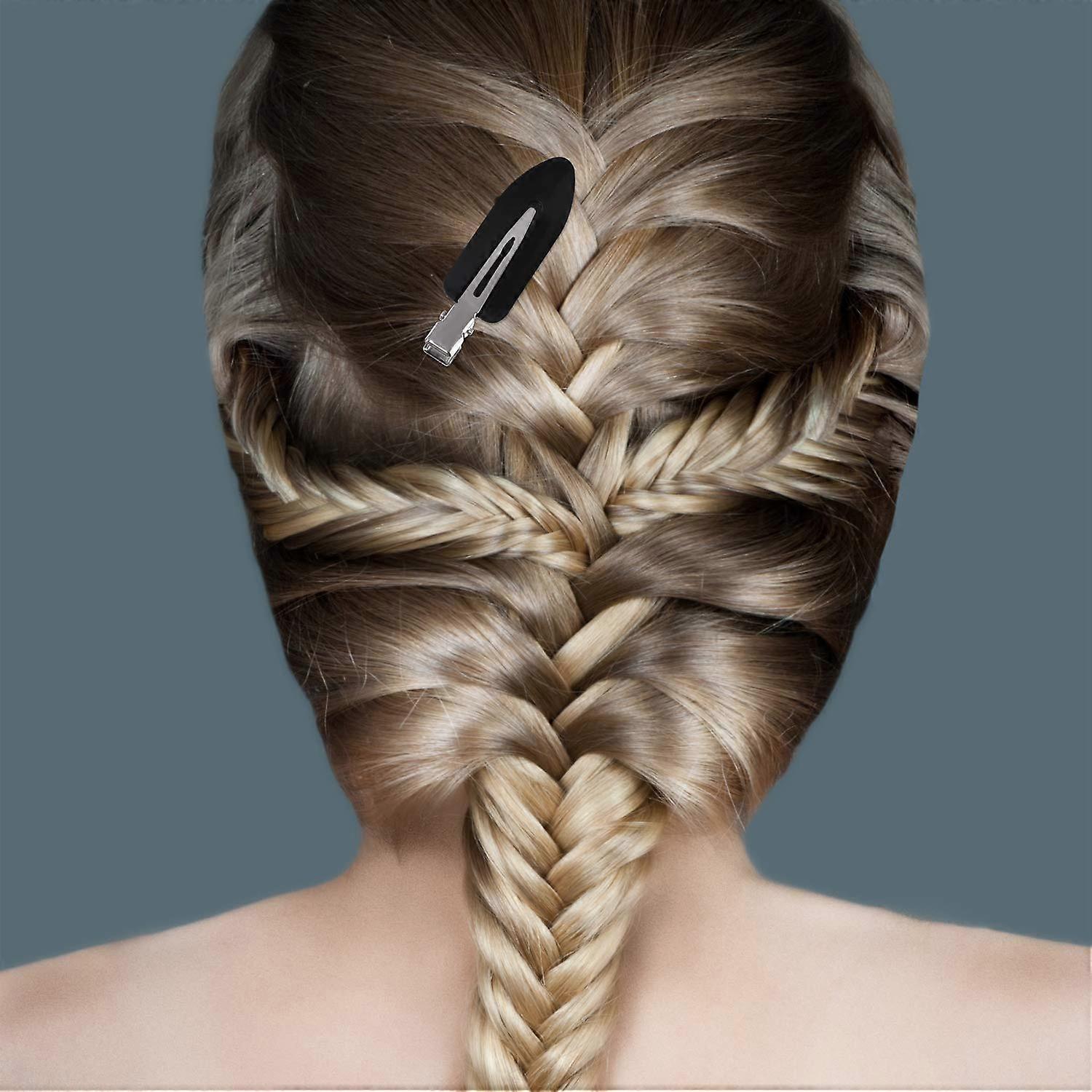 15 Pieces No Bend Clips Makeup Curl Clips No Crease Hair Clips for ...