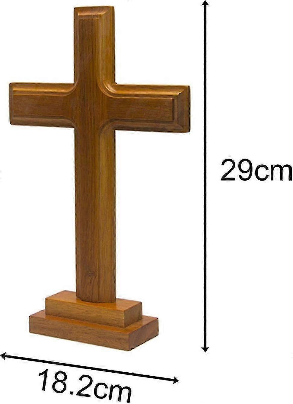 Wooden Standing Altar With Stand Double-sided Display Table For Home ...