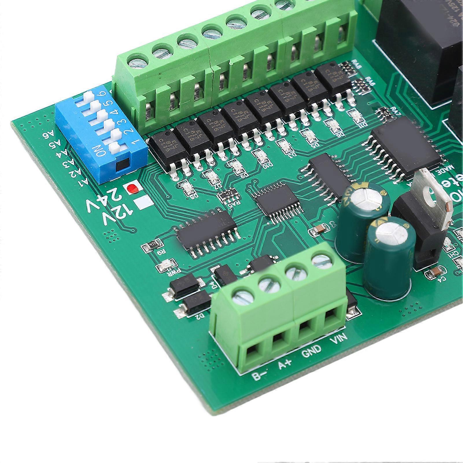 8 Channel Relay Module Quick Response Self Locking RS485 Relay Board ...