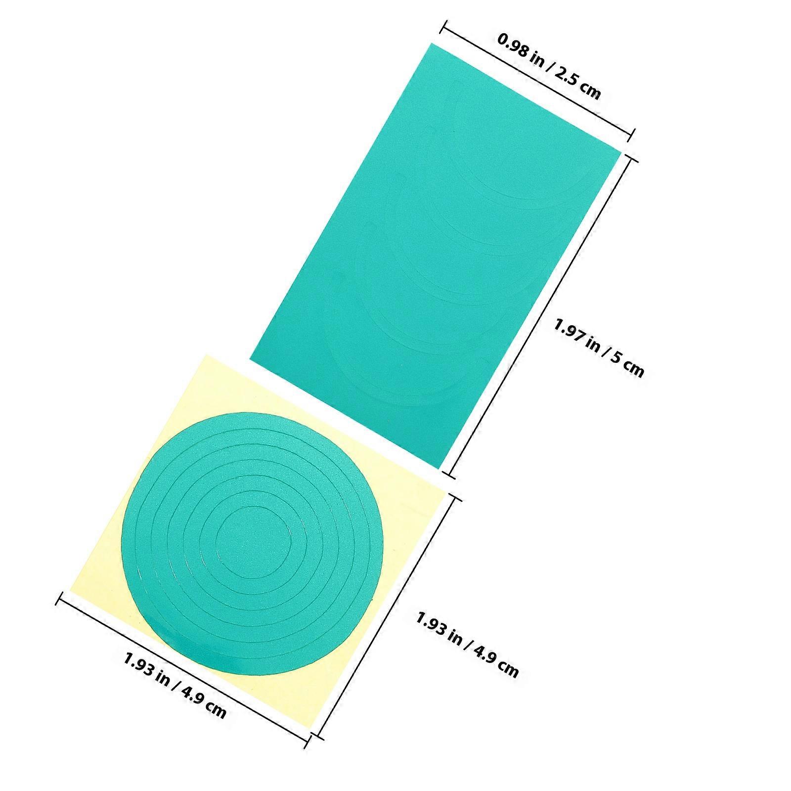 7 Sheets Pressure Gauge Stickers Adhesive Pressure Gauge Decals ...