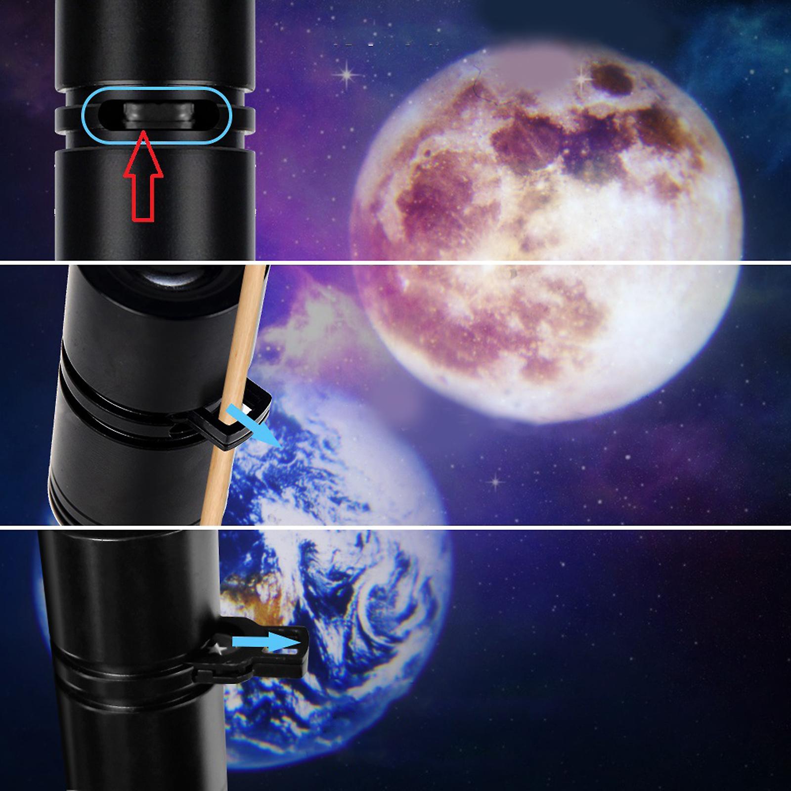 USB Moon Lamp Earth Planet Projection Lamp for Creative Night Light ...