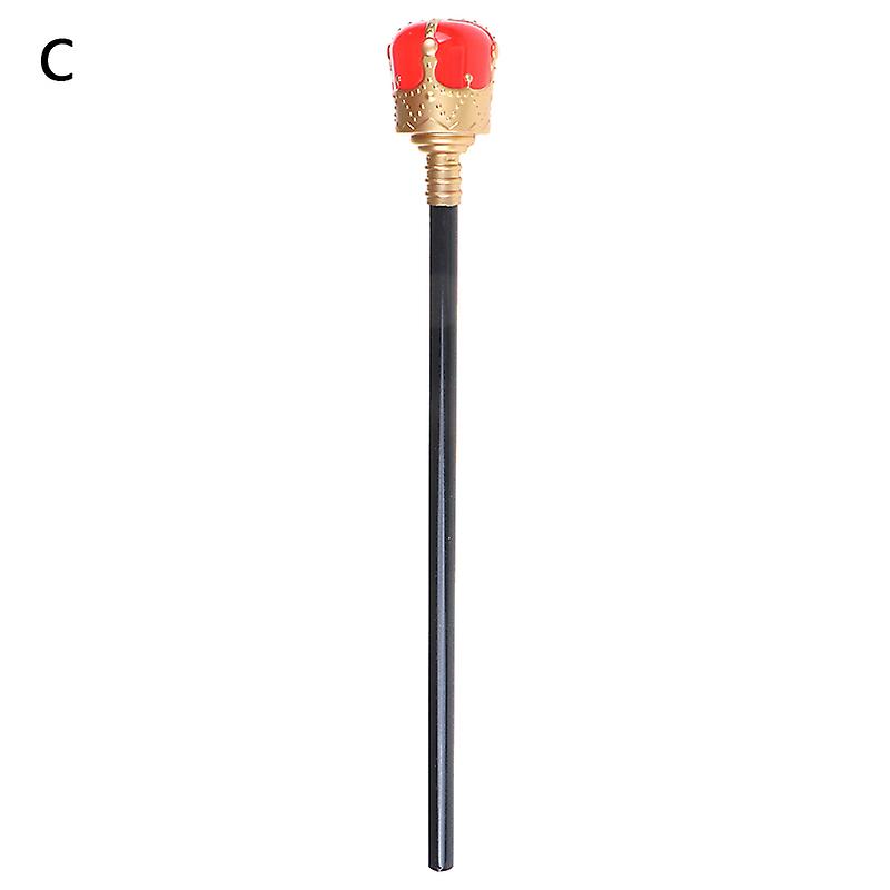 Royal King Queen Scepter Halloween Theme Prop Birthday Party Decoration ...