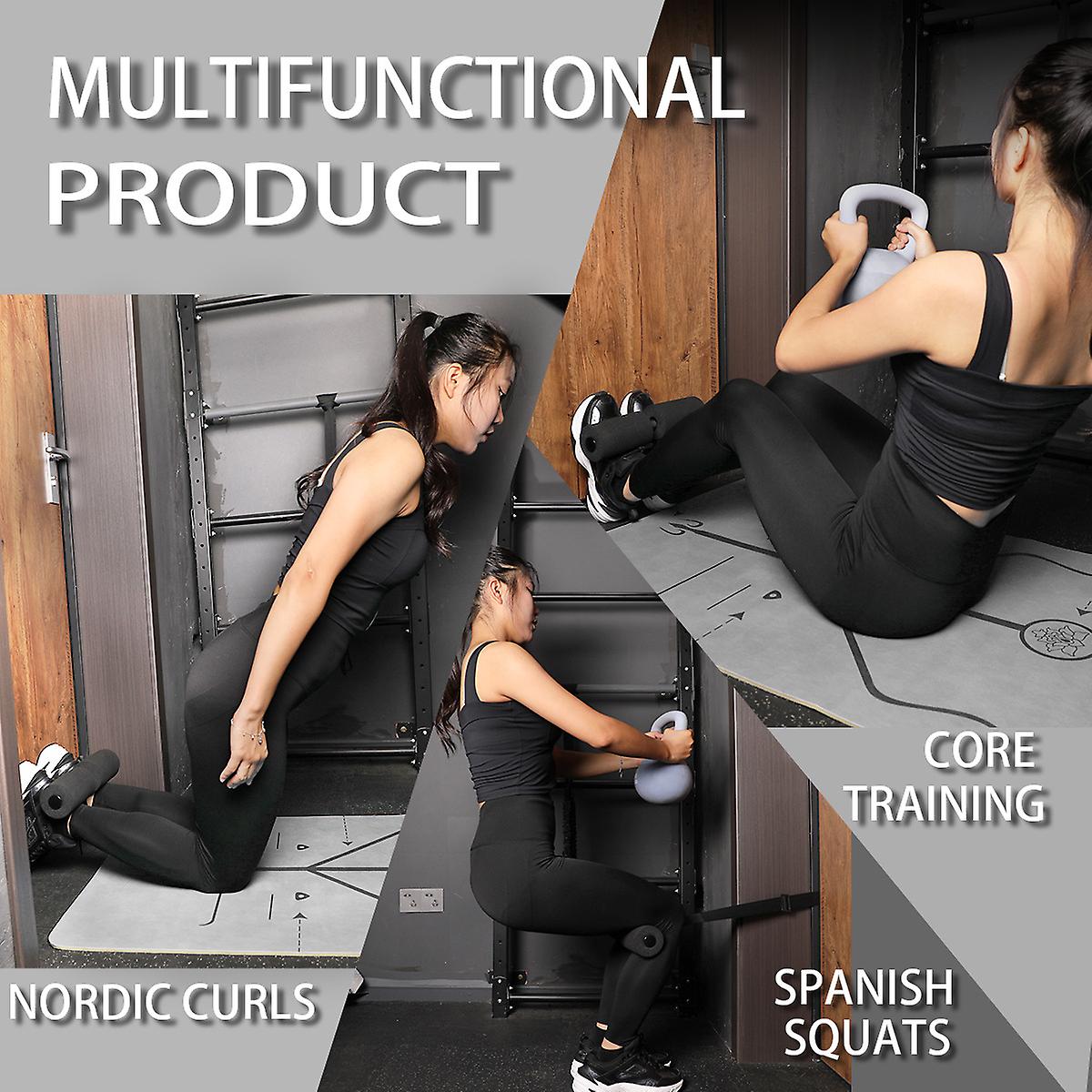 Adjustable Nordic Hamstring Curl Band, Holds 400 lbs, For Hamstring ...