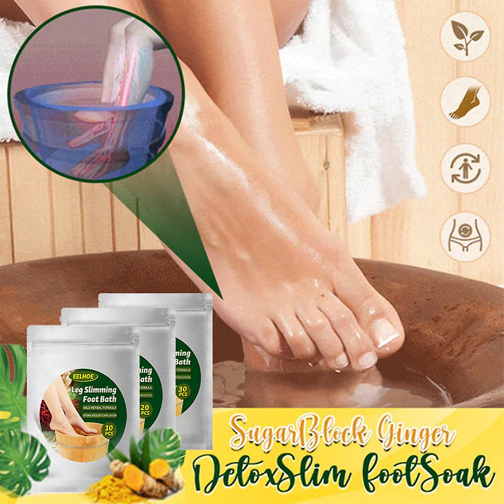 Lymphatic Drainage Ginger Foot Soak Leg Slimming Foot Bath Lymphatic ...