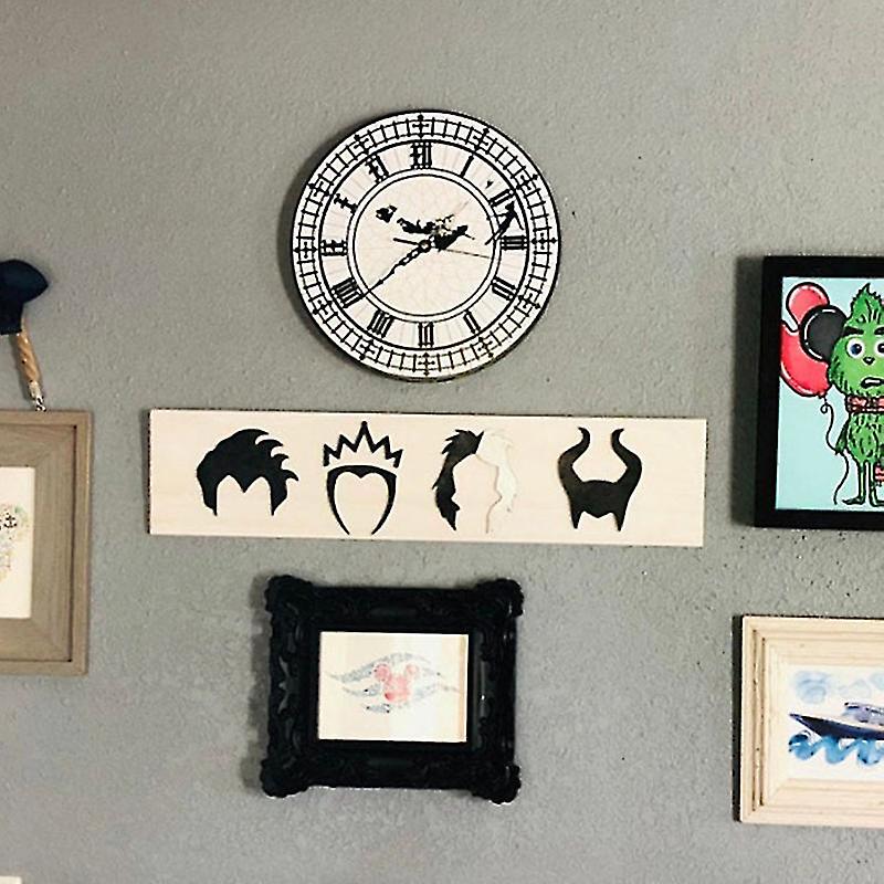 Big Ben Wall Clock Round Quartz Clock Battery Power Home Decorative ...