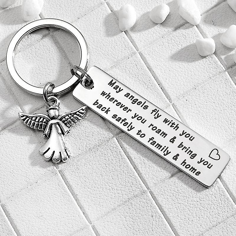 Driver Safe Gifts Keychain Guardian Angel New Driver Driving License ...