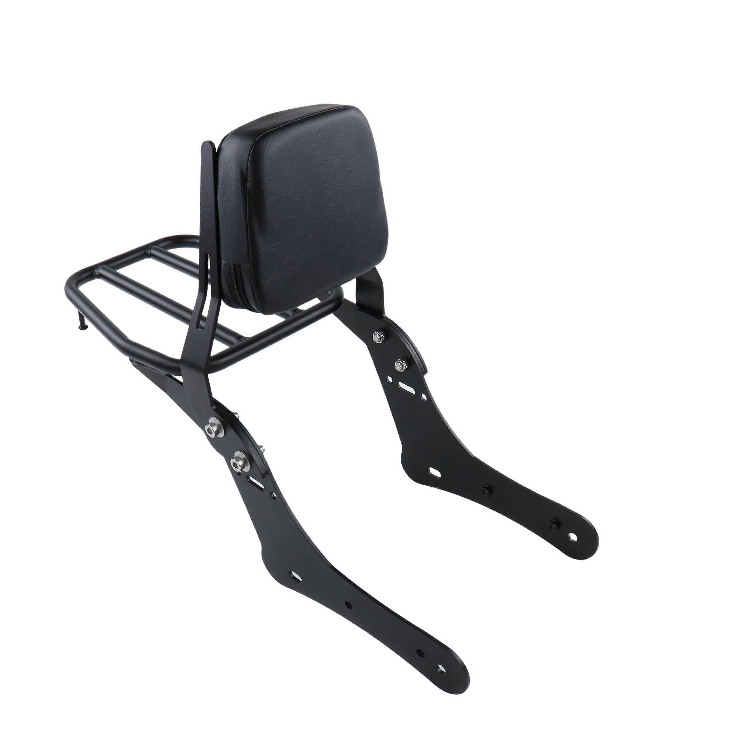 Motorcycle Passenger Backrest Sissy Bar Rear Luggage Rack For Honda ...
