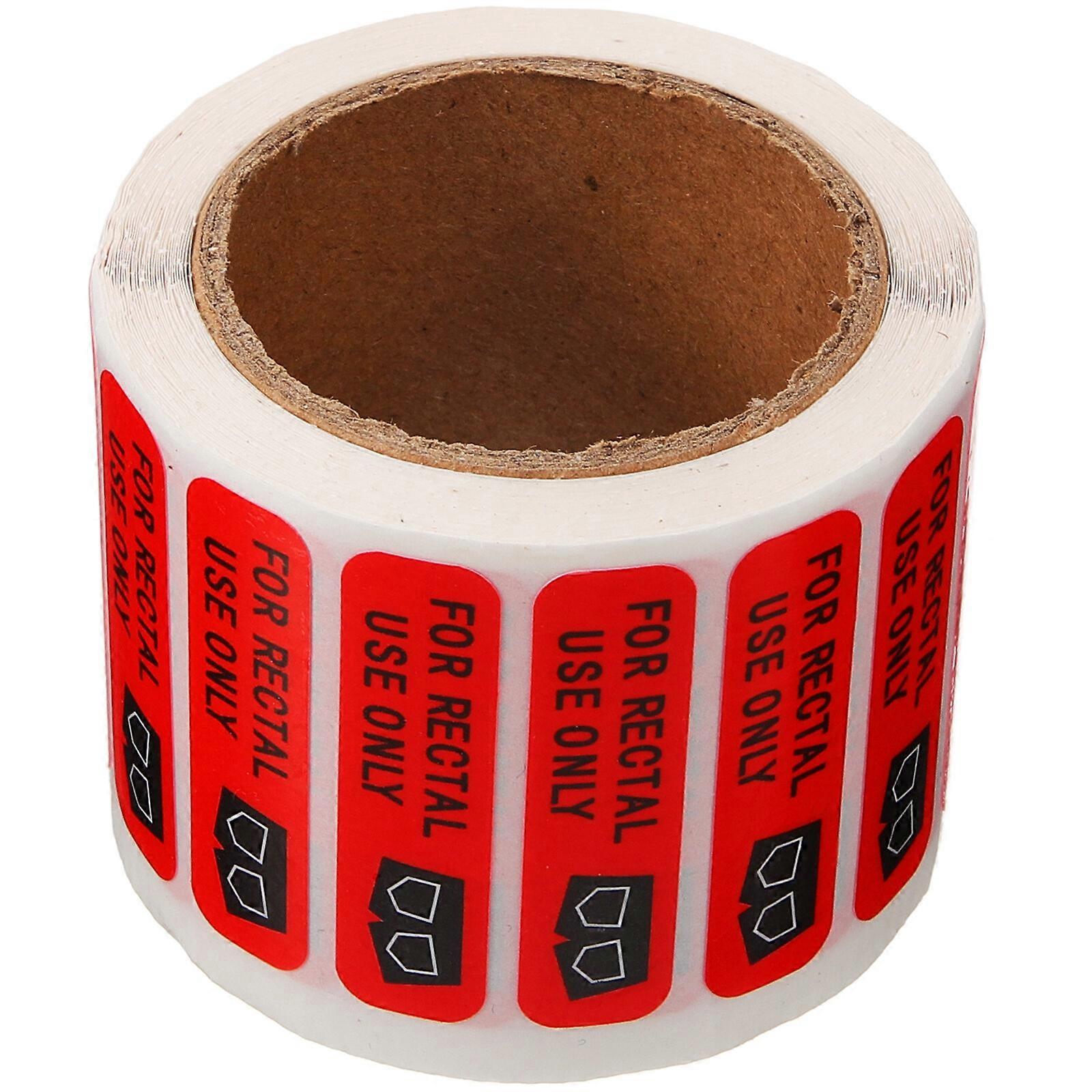 1 Roll of Rectaluse Only Sticker for Rectal Use Only Halloween Sticker ...
