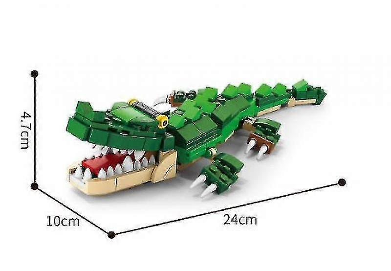 Creator 3in1 Crocodile 31121 Building Toy Featuring Wild Animal Toys ...