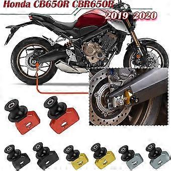 Motorcycle Rear Wheel Fork Axle Slider Swingarm Spools Stand Pick Up ...
