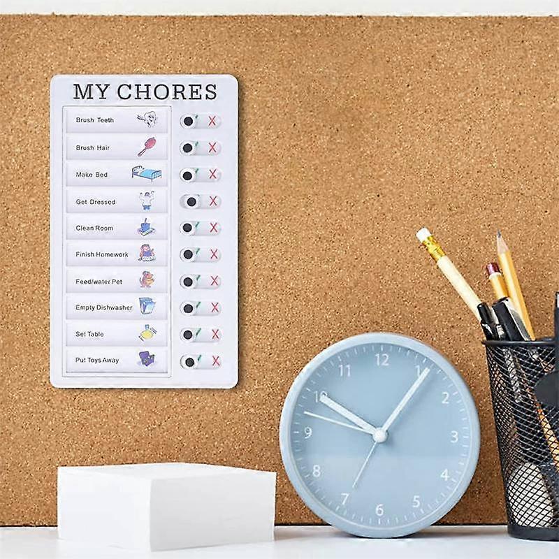 Memo Plastic Board Daily Task Planning Board Blank RV CHECKLIST ELDER ...