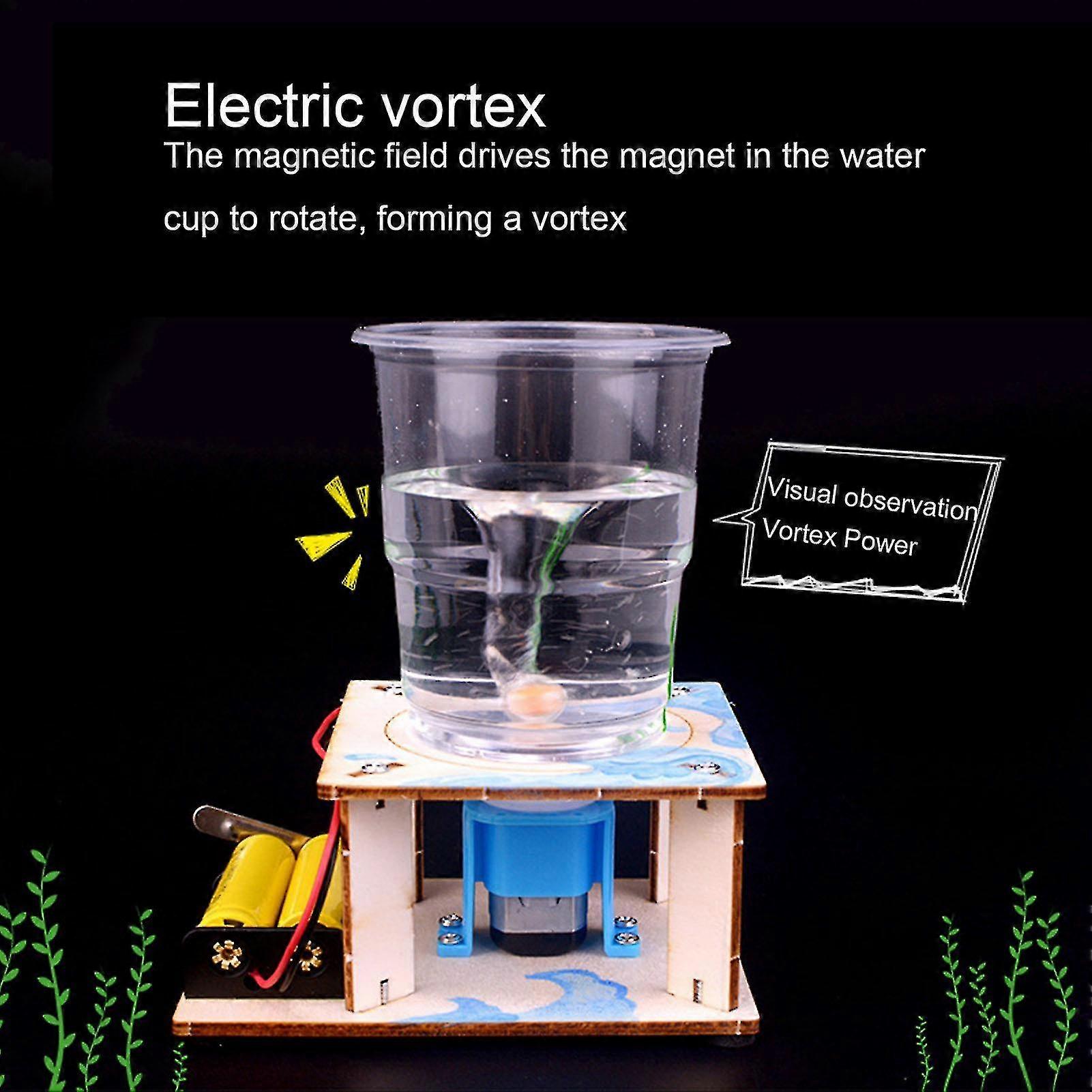 Scientific Experiment Electric Vortex Simulation Water Tornado Model ...