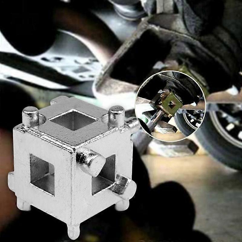Rear Disc Brake Caliper Piston Rewind/Wind Back Cube Tool 3/8 Drive ...