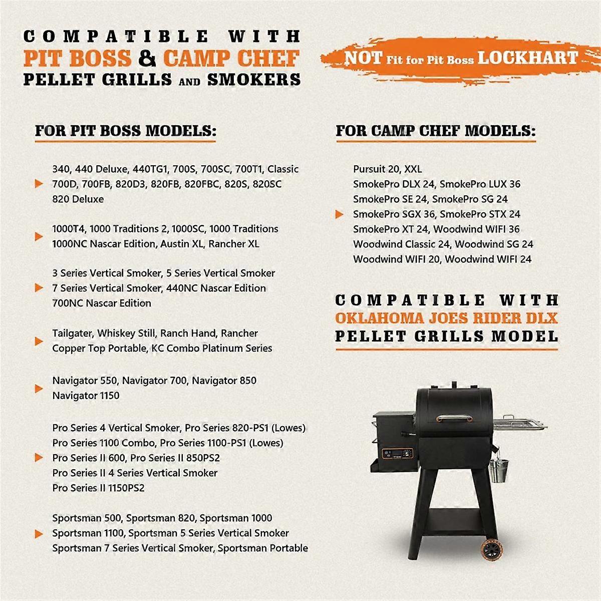 Hot Rod Igniter Kit for Pellet Grill Igniter Rod Heating Elements ...