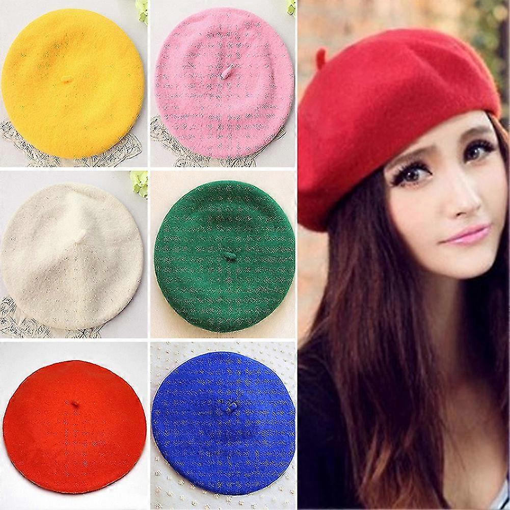 French Beret Artist Hat Casual Women Cap | Fruugo UK