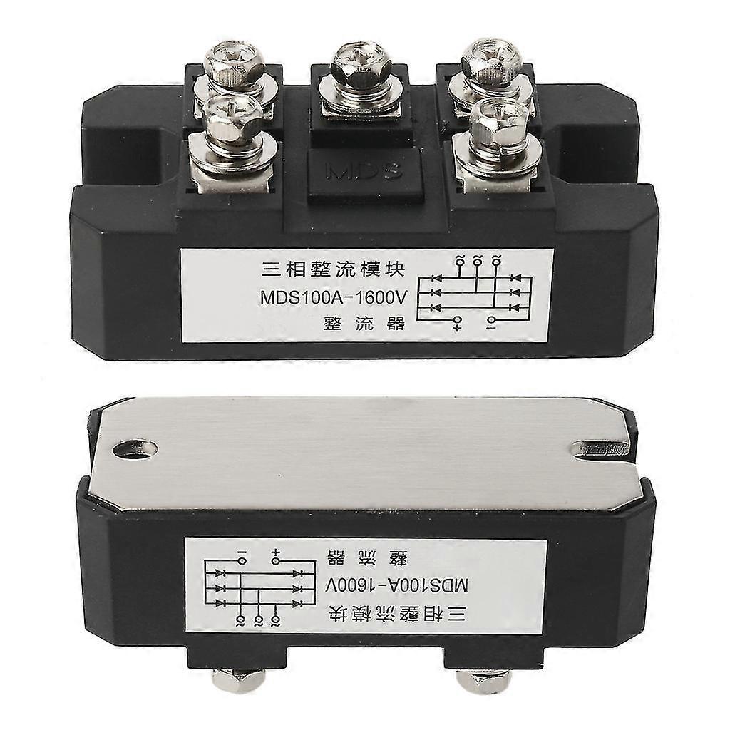 Mds100 16 Bridge Rectifier 100a 1600v 3 Phase Diode Bridge Rectifier Copper Bottom Plate