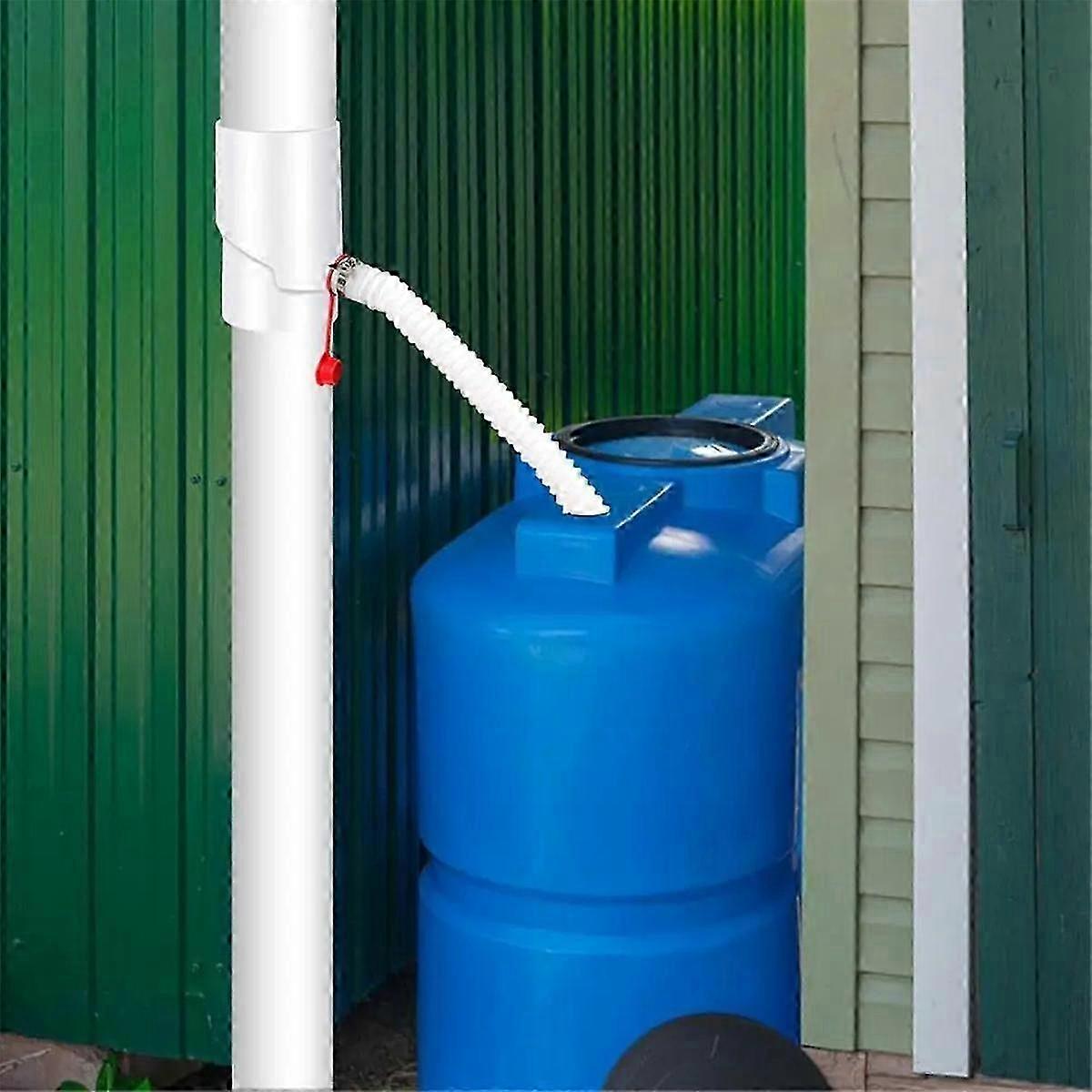 Rainwater Collection Kit Uv Resistant Weatherproof Rain Barrel Diverter ...