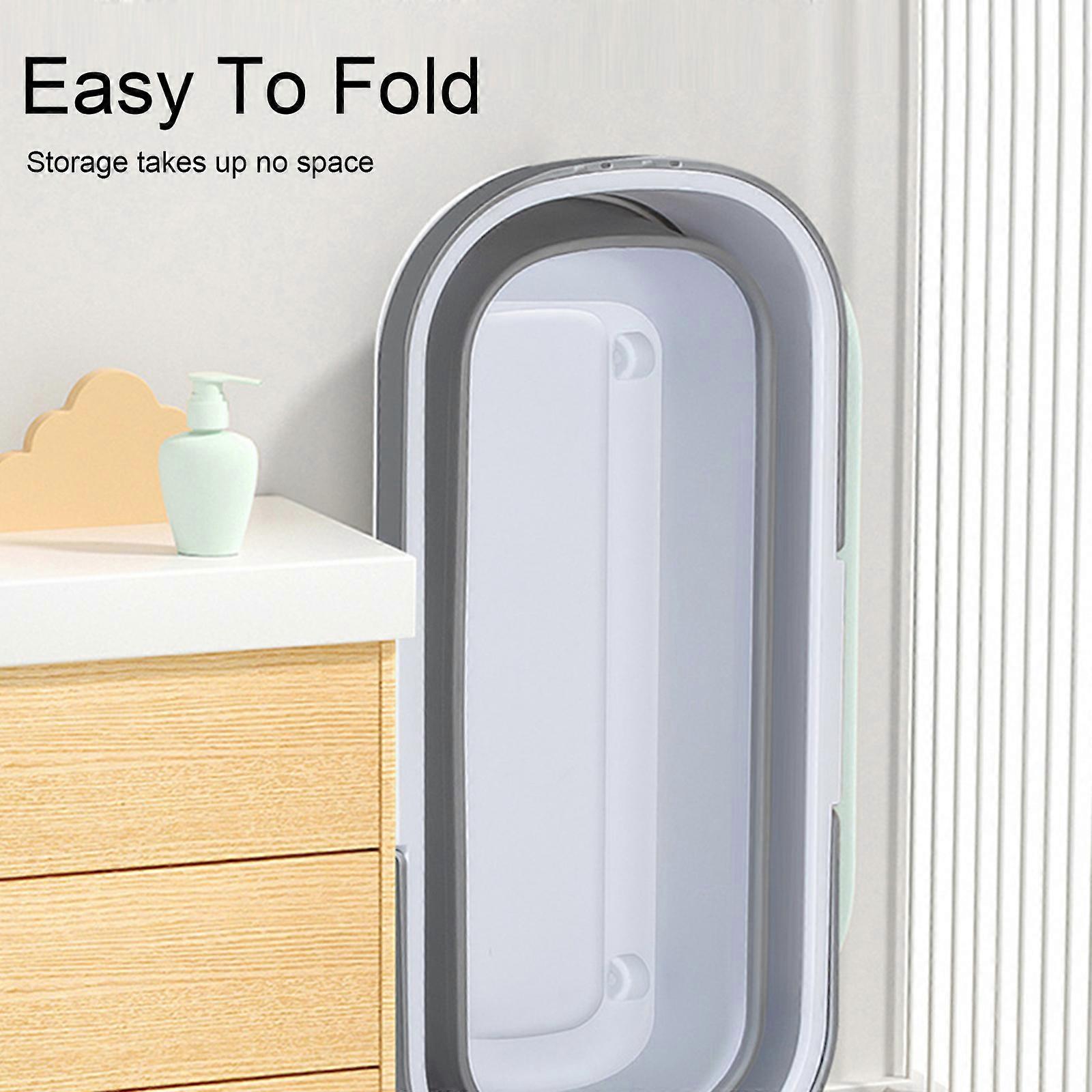 Large Flat Mop Cleaning Bucket, Large Flat Mop Floor Mop Large Foldable ...