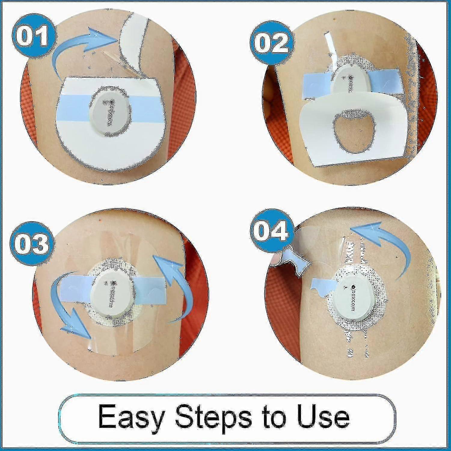 Dexcom G7 Pflaster, Dexcom G7 Pflaster, Dexcom G7 - Fixat Pflaster ...