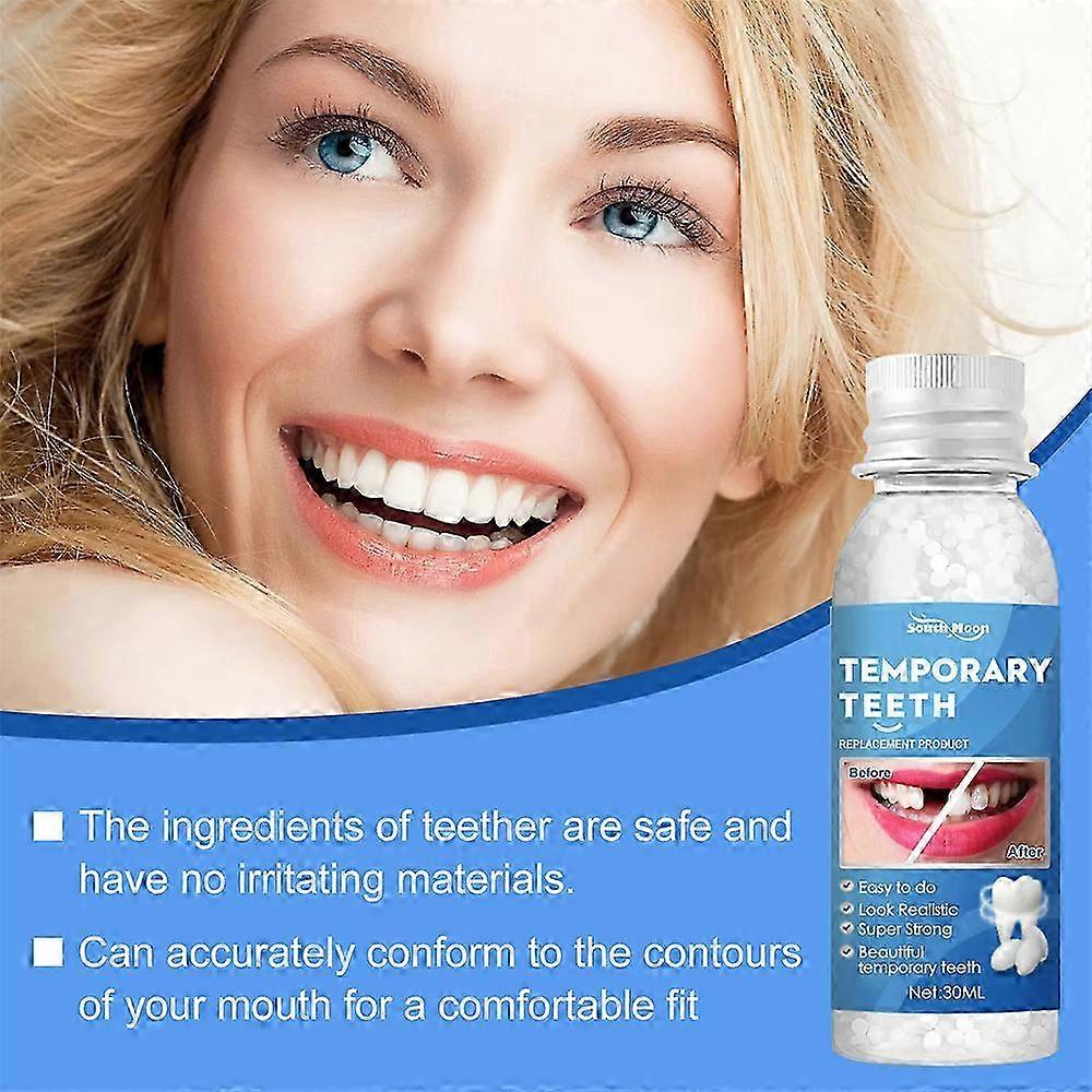 1-3X 2024 NEW Temporary Tooth Repair Kit Resin Fix Broken False Teeth ...