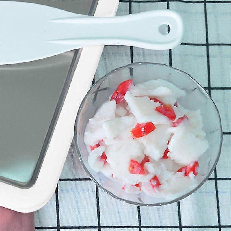 Ice Cream Machine, Ice Cream Roll Plate, With 2 Plastic Spatulas, Very ...