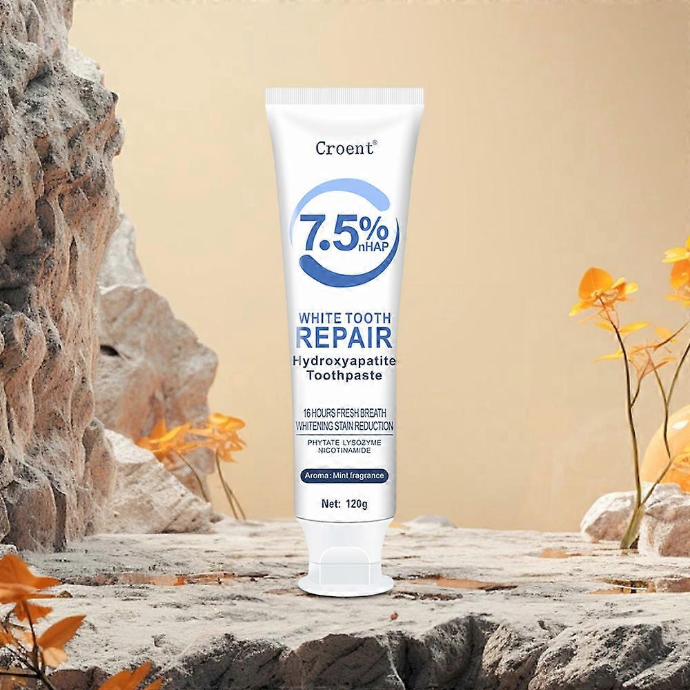 Hydroxyapatite Toothpaste for Advanced Enamel Protection, Gentle and ...