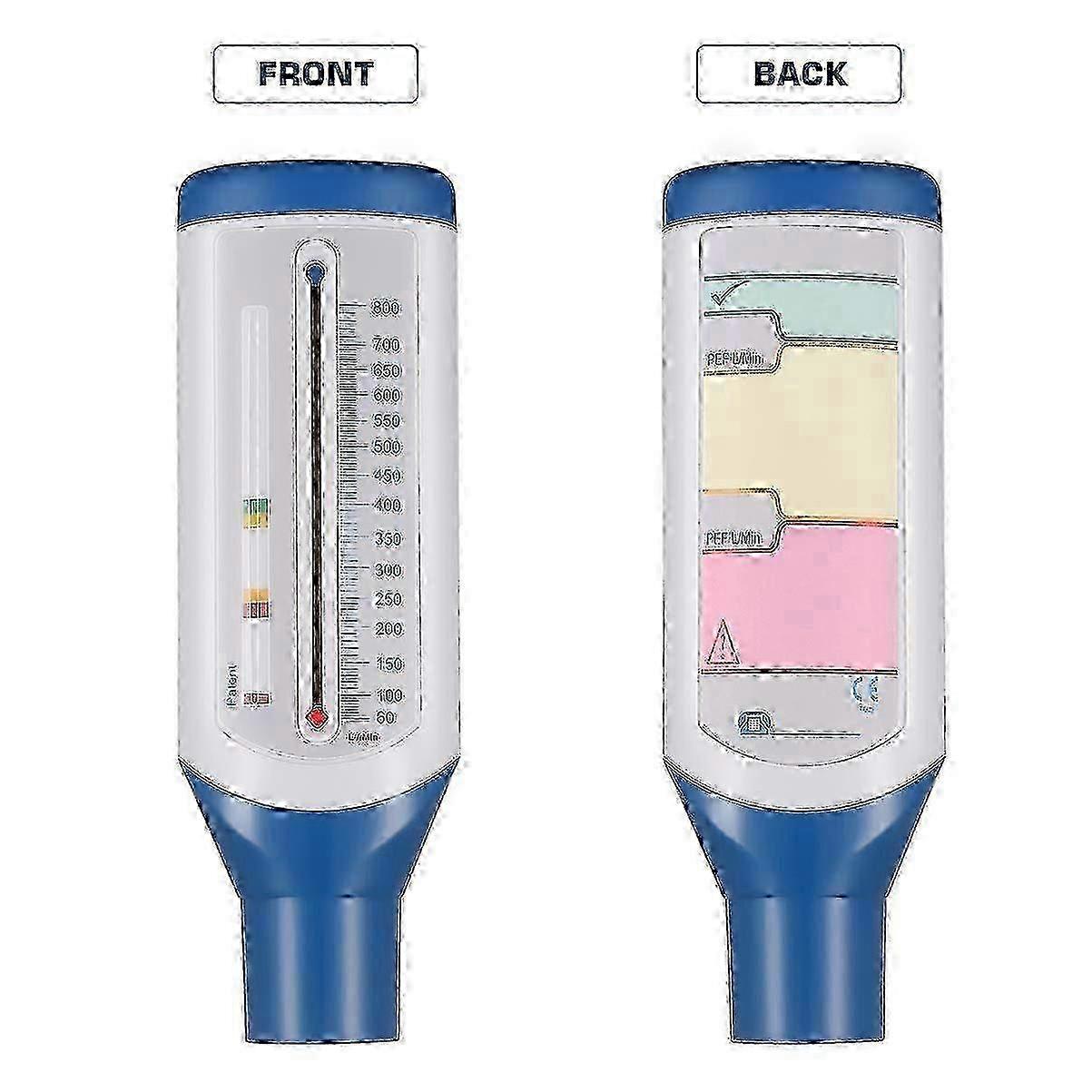 Professional Asthma Peak Flow Meter - Portable Lung Capacity Checker P ...