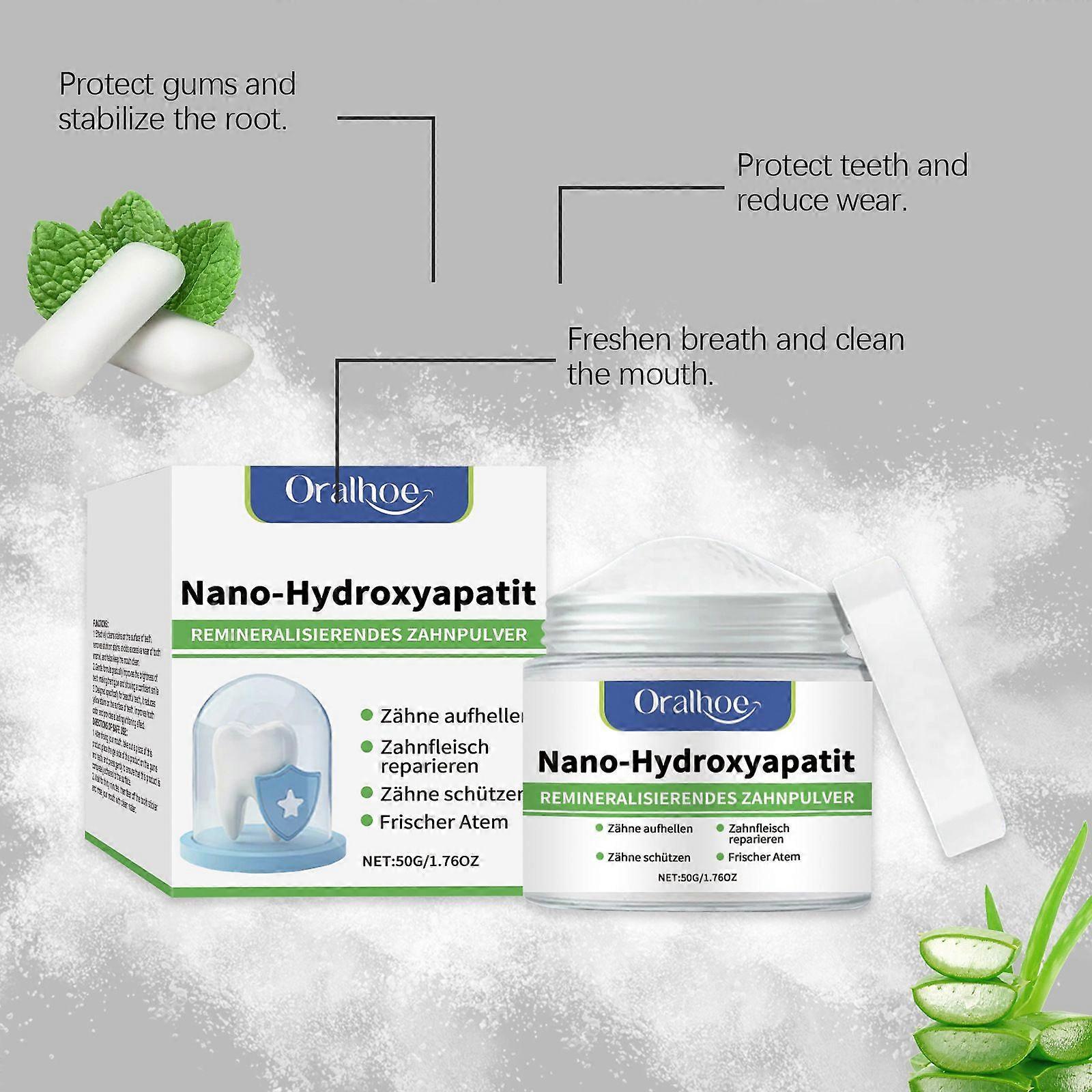 Hydroxyapatite Teeth Powder, Nanos Hydroxyapatite Powder for Tooth ...