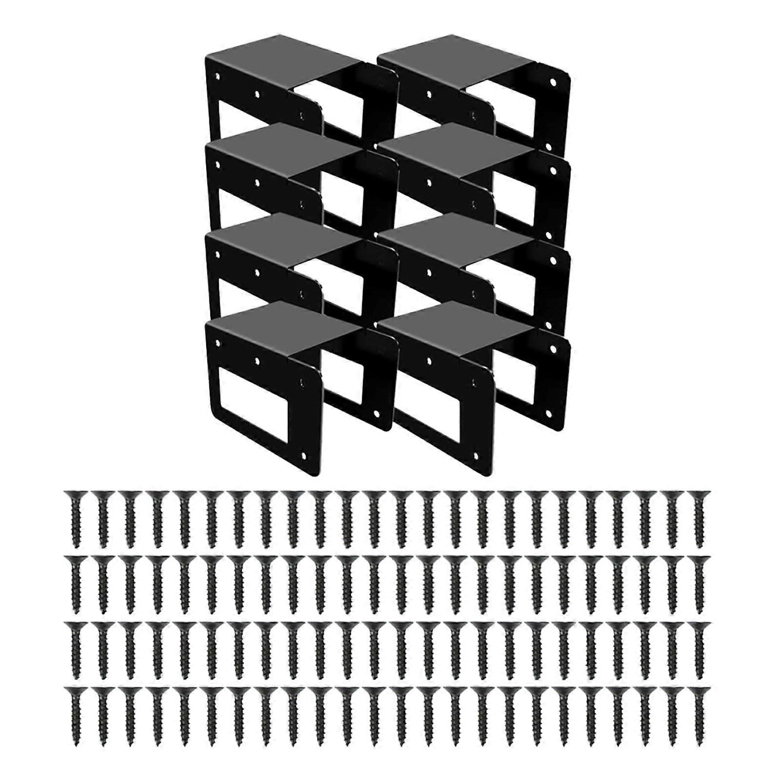 Outdoor Firewood Rack Bracket, DIY Fireplace Log Stacking Stand Holder ...