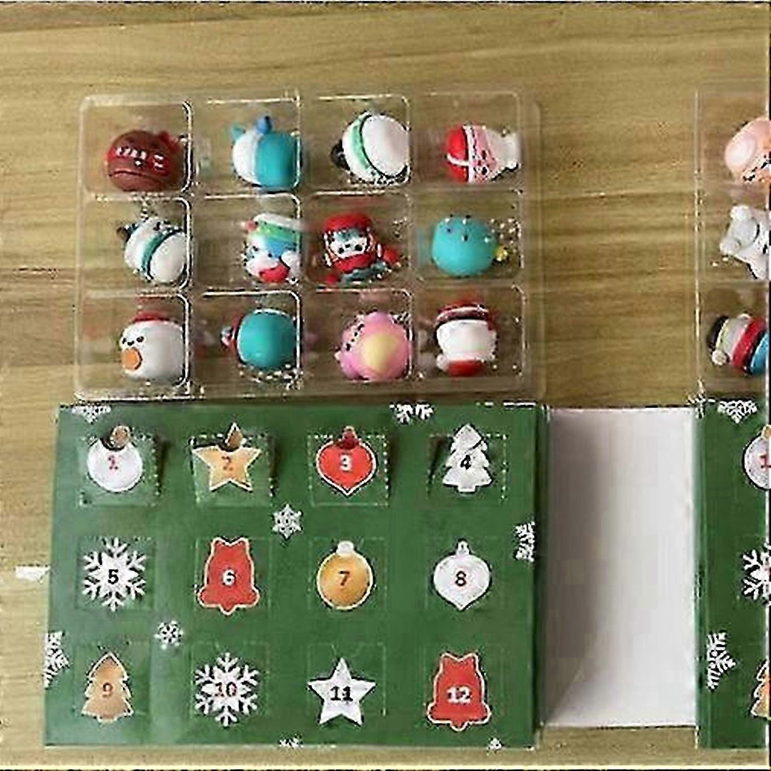 24 Micromallows Holiday Advent Calendar, 2025 Squishmallows Advent ...