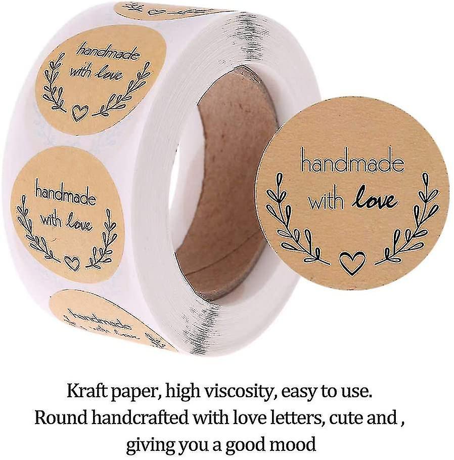 500 Pieces With Stickers Label Ing Stickers Labels Round - Stickers ...