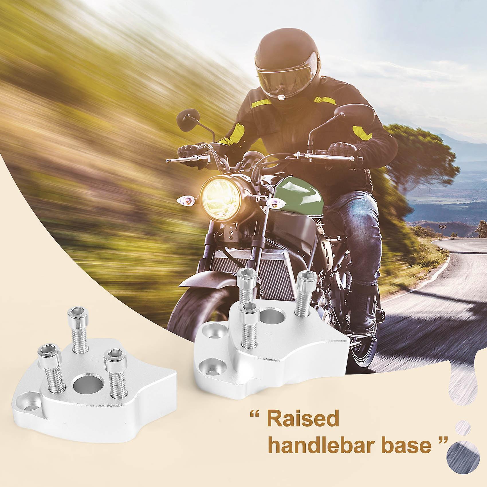 25mm Handlebar Riser For Fjr1300 Fjr 1300 2001-2005 Silver Handle Bar ...