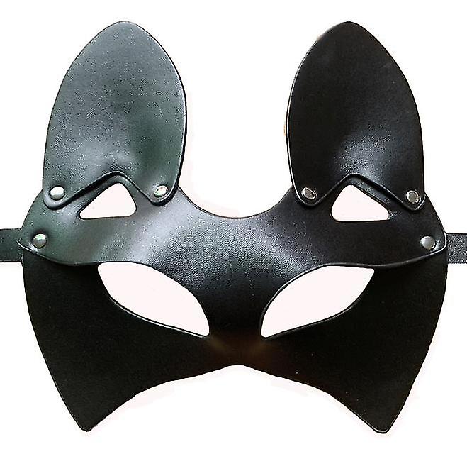 Women Cosplay Sexy Cat Ear Mask Fetish Halloween Party Cosplay Costume ...