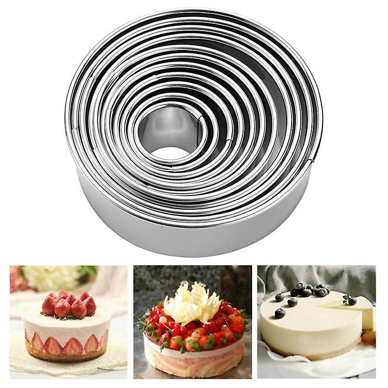 11Pcs Dumpling Skin Makers Food Grade High Hardness Mirror Polish Rust ...