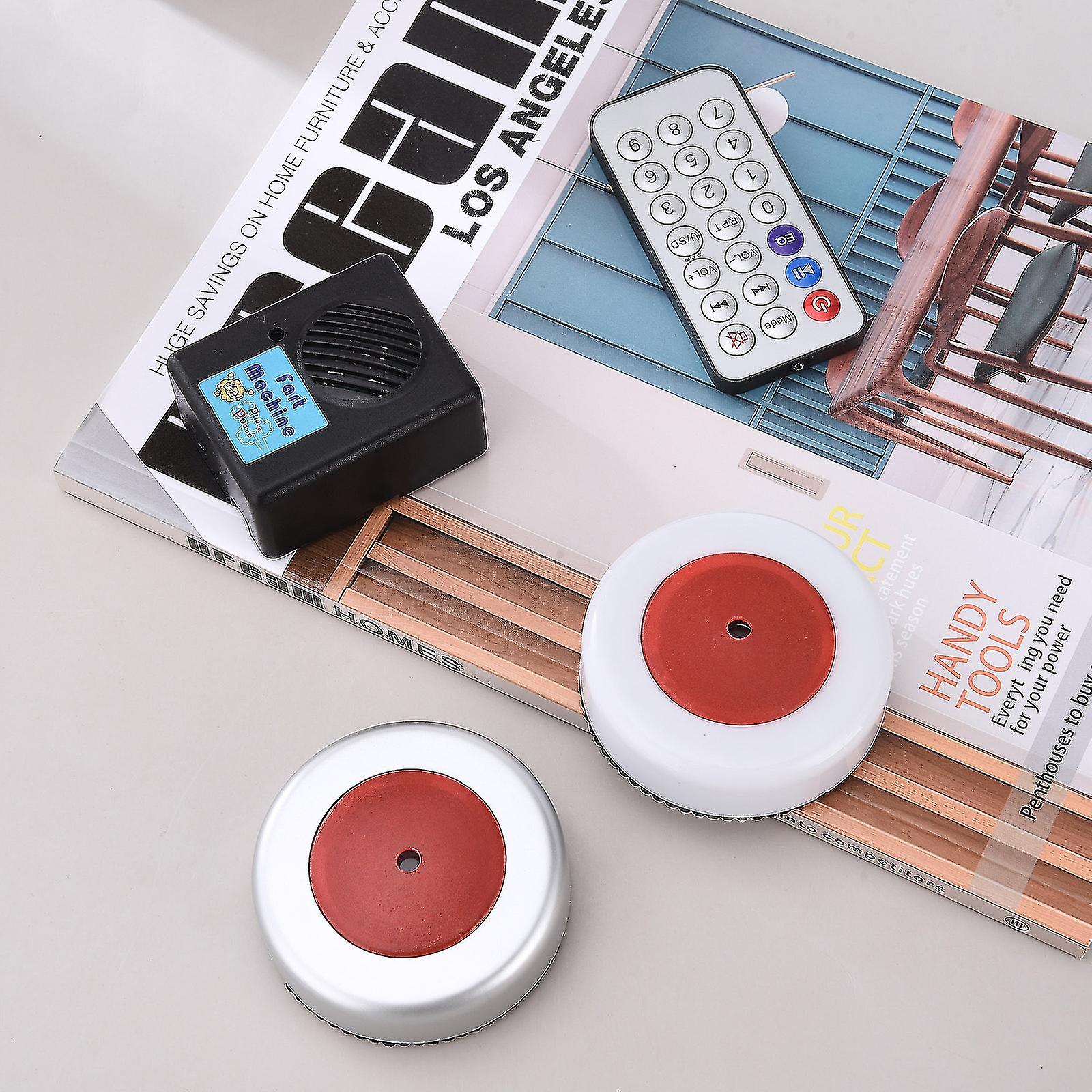 Funny Gag Fart Machine Remote Controller For Party Noise Maker Round ...