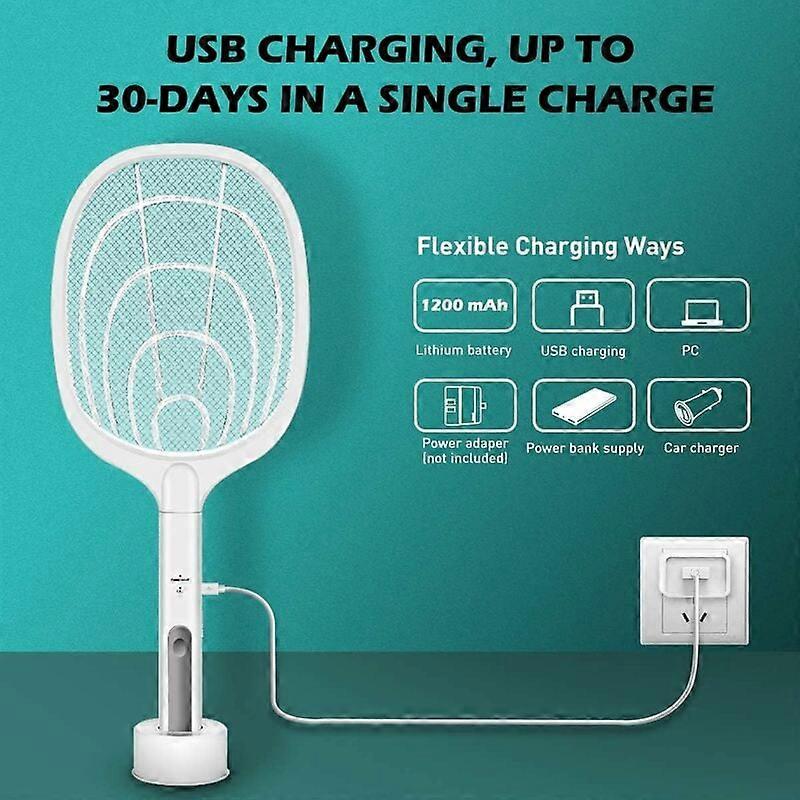2-in-1 electric fly swatter, insect repellent, fly swatter, insect ...