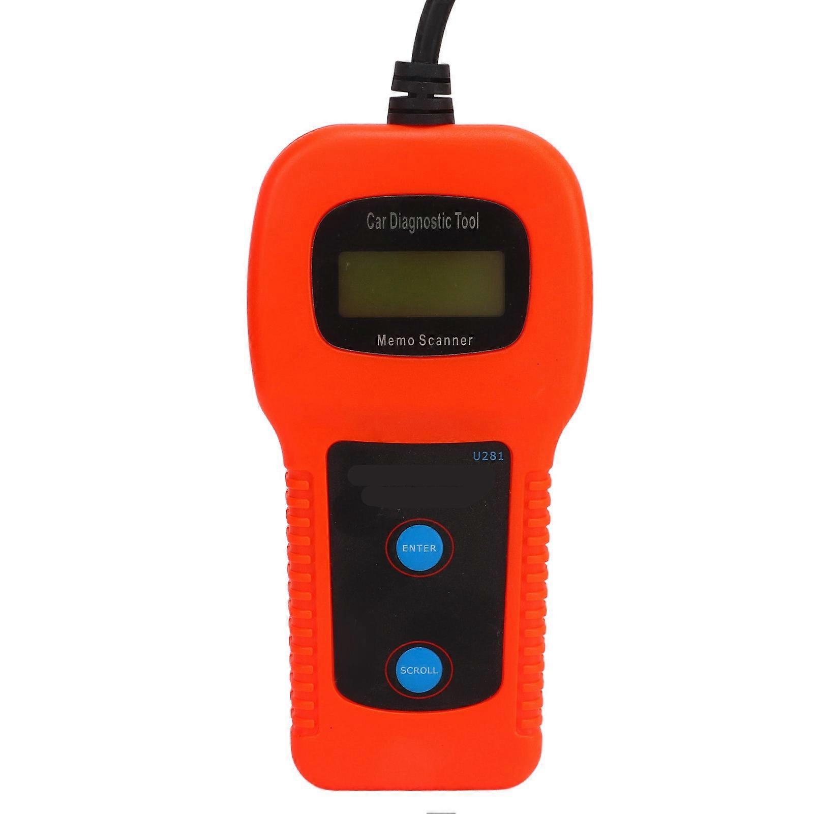 U281 OBD2 Code Reader DTC Scan Quick Diagnostic Reset Diagnostic Check ...