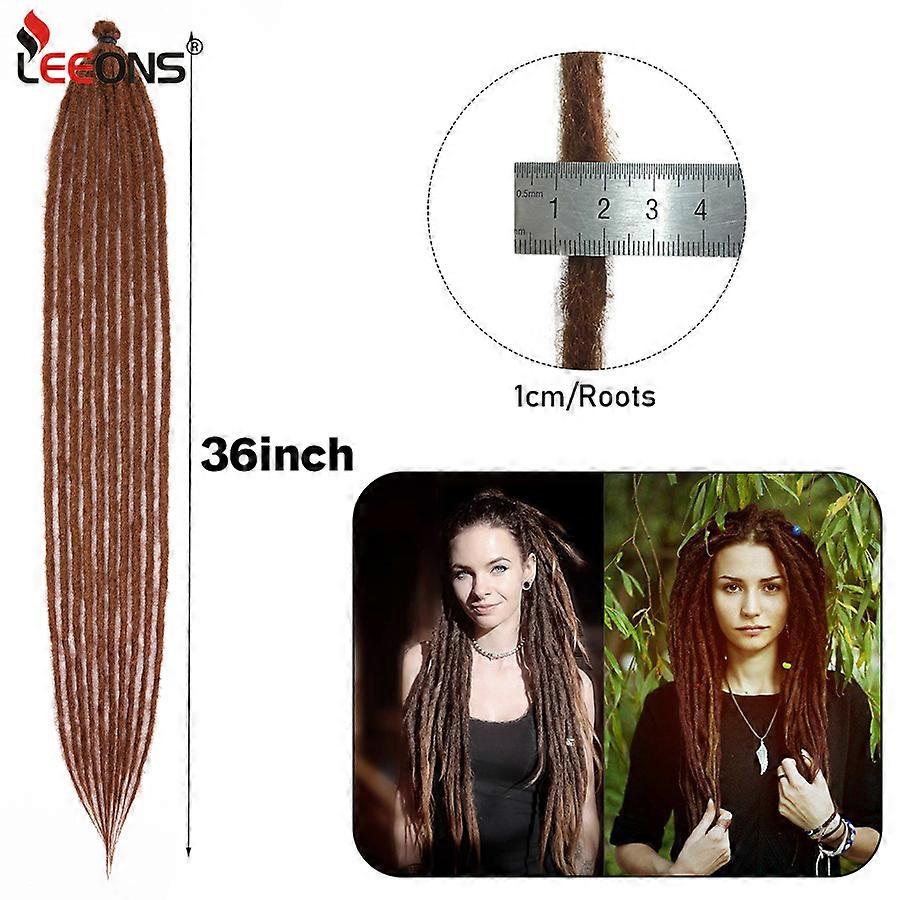 Reggae Dreadlocks Synthetic Braiding Hairpiece Soft Skin-friendly ...