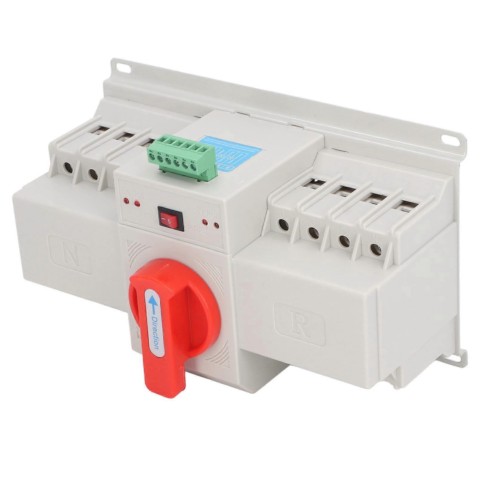 Dual Power Automatic Transfer Switch 400V 4P ATS CB Type Mini ...